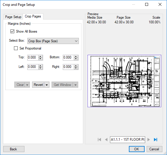 Batch crop and page setup | Bluebeam Technical Support