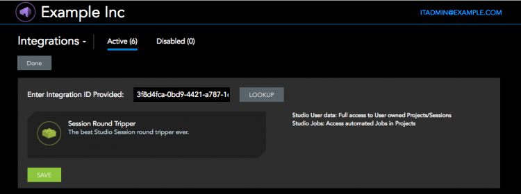 Habilitar integraciones en Studio Prime | asistencia técnica de Bluebeam
