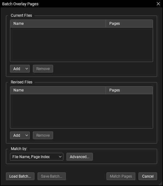 Overlaying Multiple Drawings/Documents (Batch Overlay)