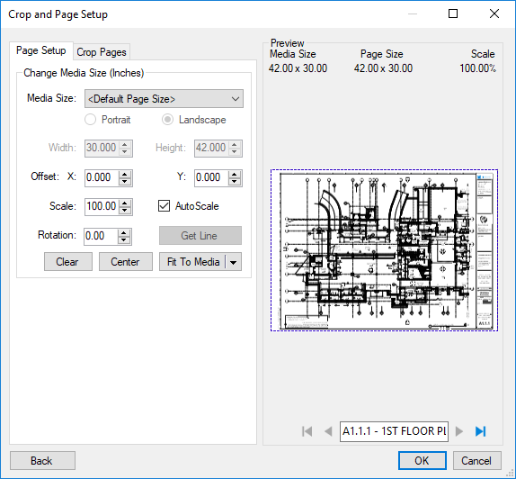 Batch crop and page setup | Bluebeam Technical Support