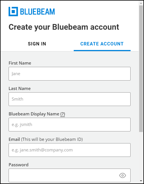 Manage Studio accounts | Bluebeam Technical Support